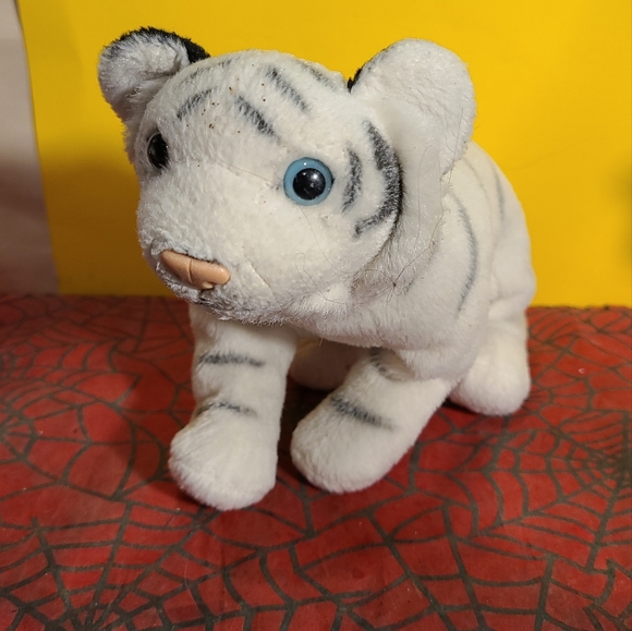 Toys | Wild Republic Cuddlekins Baby White Tiger Plush Stuffed Animal ...